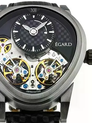 ÉGARD Quantus Carbon Beast 43mm Watch - Black