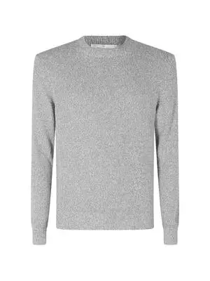 GRAN SASSO Marl Knit Crew Neck Sweater