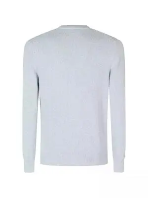 GRAN SASSO Crew Neck Long Sleeve Sweater - Blue