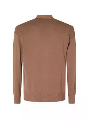 GRAN SASSO Fine-knit Button-up Cardigan - Brown