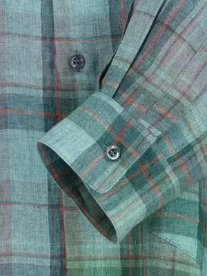 MAGLIANO Check Pattern Linen Shirt