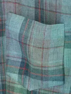 MAGLIANO Check Pattern Linen Shirt