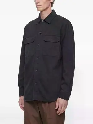 WHITE SAND Cotton Shirt Jacket