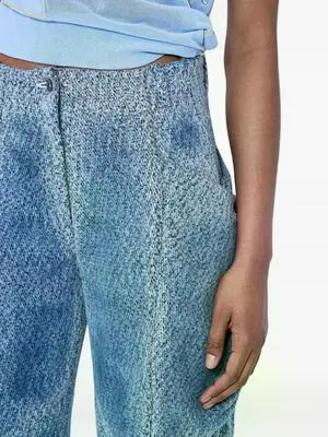 KIKO KOSTADINOV Textured Wide-leg Trousers