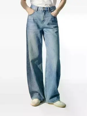 HEY JOANIE Arc Wide-leg Jeans
