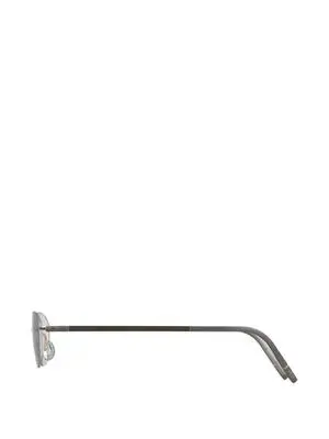 SILHOUETTE Geometric-frame Rimless Glasses