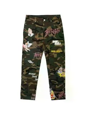 FREE REFILLS Floyd Camouflage Cargo Pants