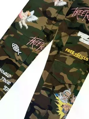FREE REFILLS Floyd Camouflage Cargo Pants