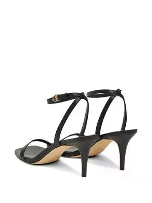 Michael Kors Square-toe Ankle-strap Sandals - Black
