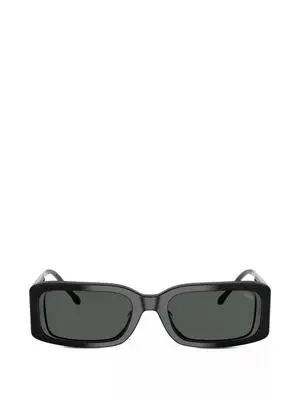 DIESEL® Rectangle Frame Sunglasses - Black