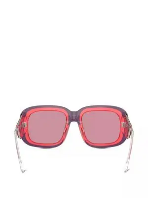 DIESEL® Square Frame Sunglasses - Pink