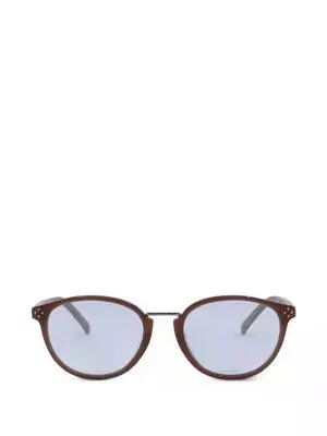 Chloé Round-frame Sunglasses - Brown