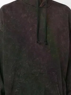 DIESEL® Marbled Effect Cotton Hoodie