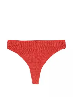ELOU Ora Crochet Bikini Bottoms - Red