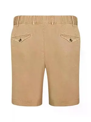 DELL'OGLIO Drawstring Pleated Shorts