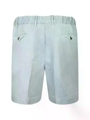 DELL'OGLIO Pleated Drawstring Shorts