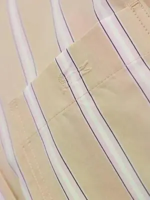 Lacoste Striped Logo Embroidered Shirt