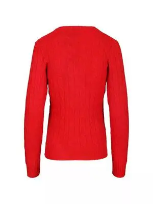 Polo Ralph Lauren Cable-knit Cashmere Sweater - Red
