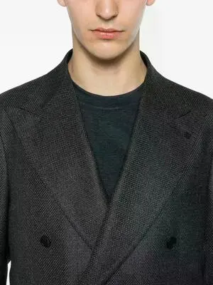 Tagliatore Double-breasted Peak-lapel Blazer