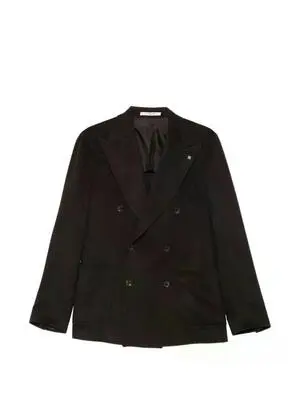 Tagliatore Double-breasted Peak-lapel Blazer