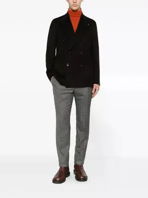 Tagliatore Double-breasted Peak-lapel Blazer
