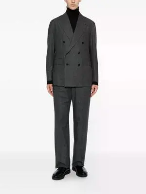Tagliatore Double-breasted Checked Suit