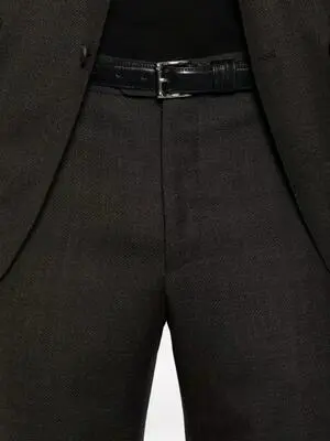 Tagliatore Notched-lapel Single-breasted Suit - Brown