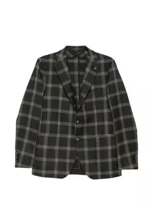 Tagliatore Check-pattern Single-breasted Blazer