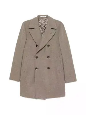 Tagliatore Double-breasted Peak Lapel Coat