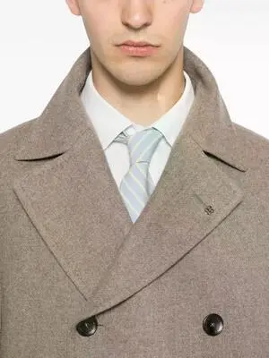 Tagliatore Double-breasted Peak Lapel Coat