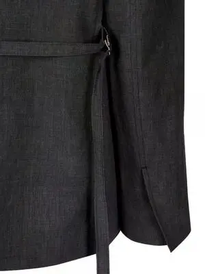 STUDIO TOMBOY Notched-lapel Linen Blazer
