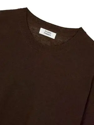 STUDIO TOMBOY Basic Short-sleeved T-shirt - Brown