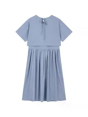 STUDIO TOMBOY Layered Short-sleeved Dress