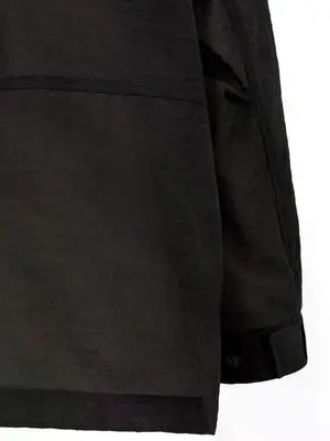 STUDIO TOMBOY Dark Drawstring Hooded Zip-up Jacket