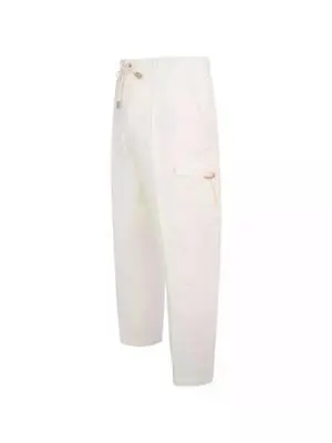 GRAN SASSO Drawstring Cargo Pants