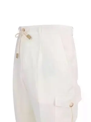 GRAN SASSO Drawstring Cargo Pants