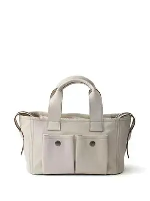 Prada Route Medium Leather Tote Bag
