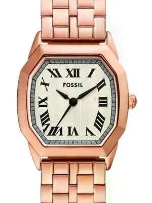 Fossil Harlow 27mm Watch With Octagonal Case - Neutrals