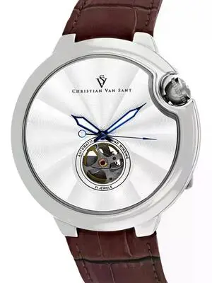 CHRISTIAN VAN SANT Cyclone Automatic 46mm Watch - Silver