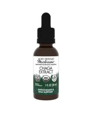 Host Defense Chaga Extract Immune System Support Supplement Chaga Mushroom For Antioxidant Activity Support - No Color