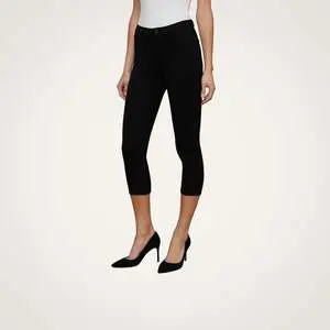 L'Agence Amaris Pedal Pusher - Black