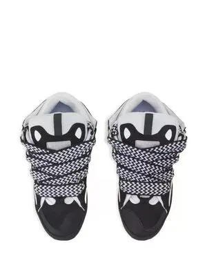 LANVIN Zigzag Lace-up Sneakers