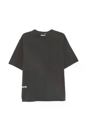 GEORGE. Logo Print Cotton T-shirt - Black