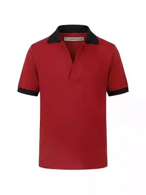 META CAMPANIA COLLECTIVE Vic Polo T-shirt - Red