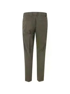 BE ABLE Pleated Tapered-leg Trousers