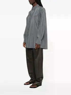 LEMAIRE Shimmering Finish Point Collar Shirt