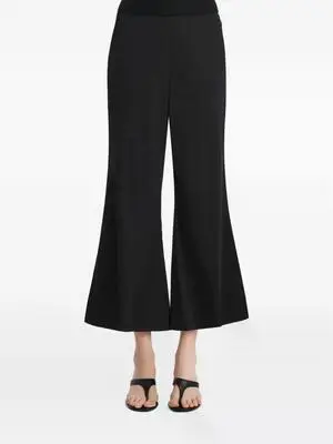 Khaite Walter Flared Trousers - Black