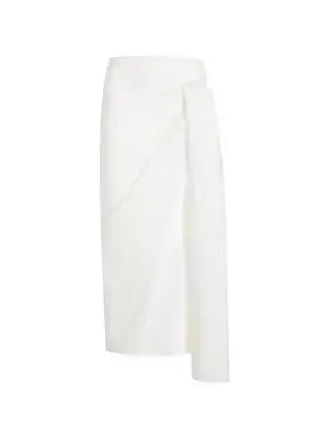 Khaite Shay Skirt - White
