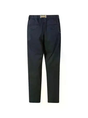 WHITE SAND Belted Pleated Trousers