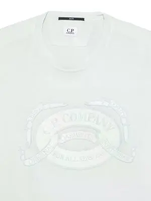 C.P. COMPANY Logo-embroidered T-shirt